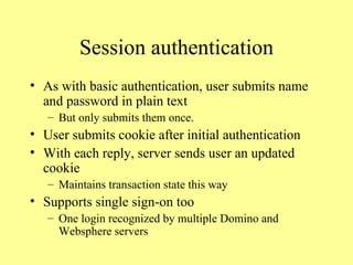 Domino security | PPT | Internet | Computing