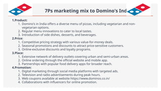 Domino’s India Media Planning.presentationtx | PPT