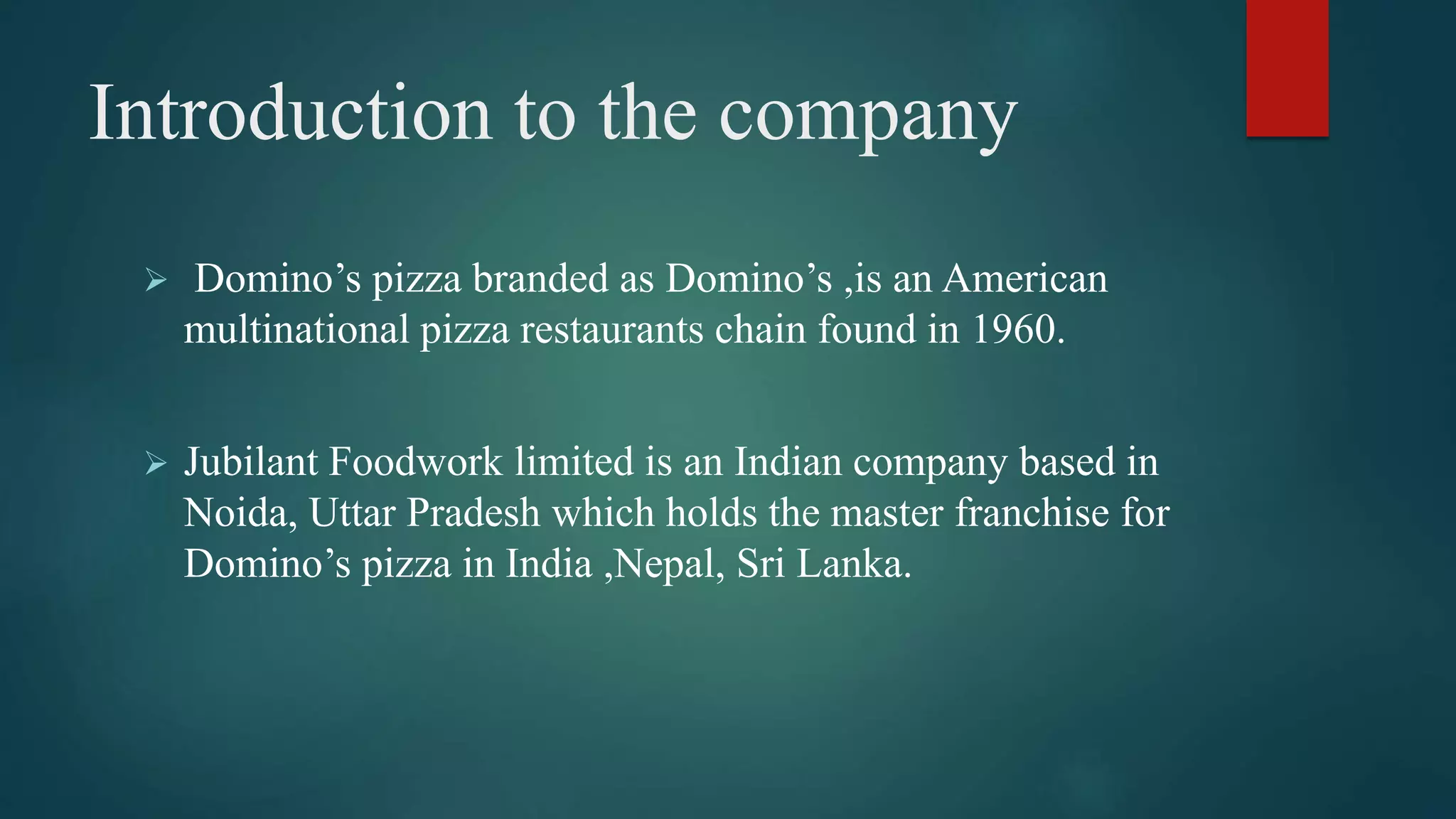 Domino's pizza campaigns | PPTX