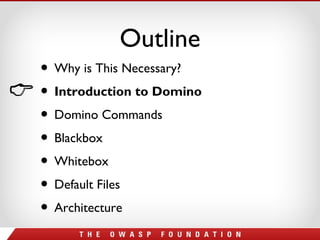 Domino testing presentation | PPT