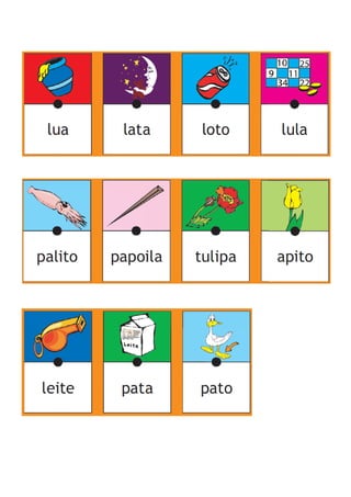 Dominós de palavras ptlmd partilha | PDF