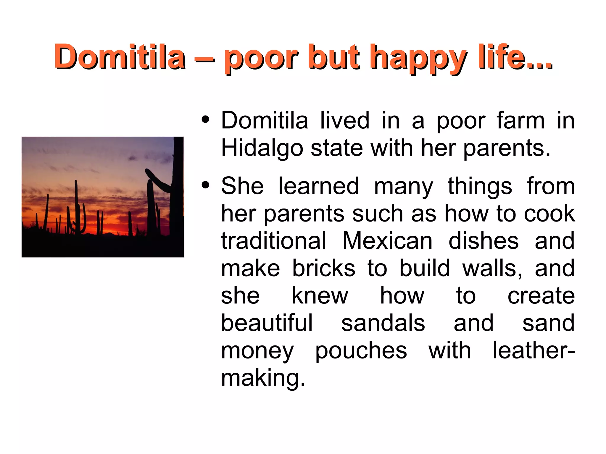 Domitila Presentation | ODP
