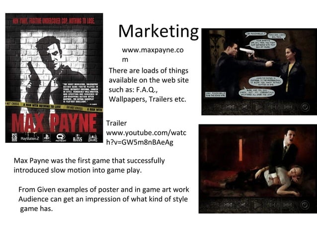 Case Study- Max Payne | PPT