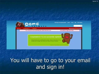Setting up Domo Animate | PPT
