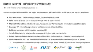 Domo Architecture Slides Providing Functional View | PPTX