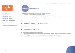 Nutrition and Wellbeing Solutions Report | DOMPÉ Pharma eHealth HUB ...