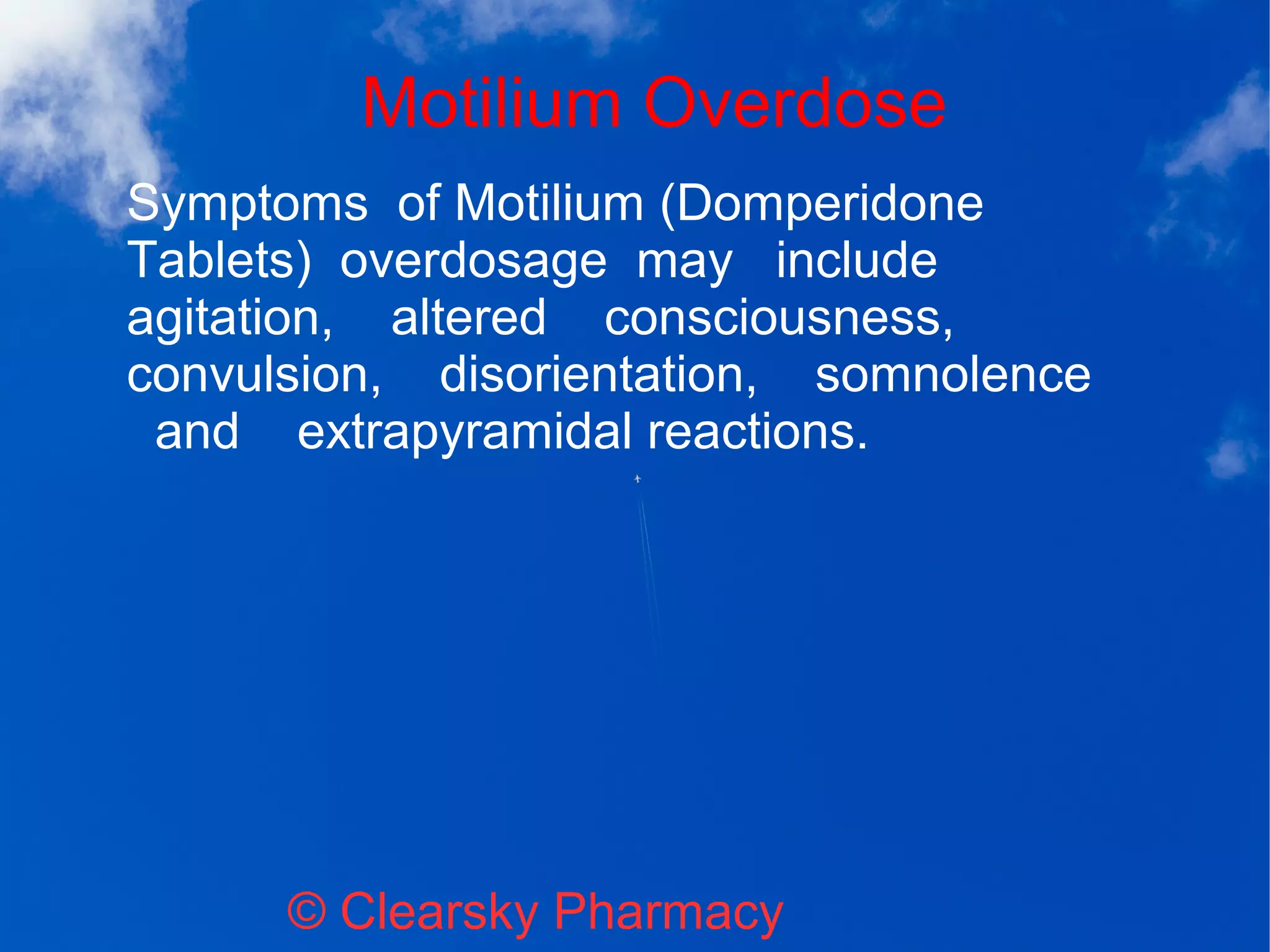 Motilium (Domperidone 10 mg Tablets) | ODP