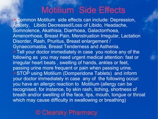 Motilium (Domperidone 10 mg Tablets) | ODP