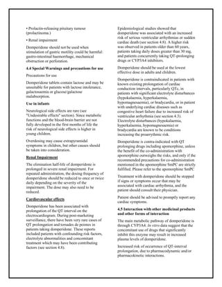 Domperidone 10mg tablets smpc taj pharmaceuticals | PDF