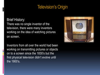 History of TV in India | PPTX