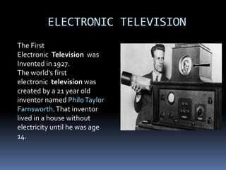 History of TV in India | PPTX