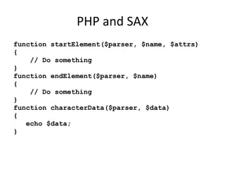 DOM and SAX | PPT