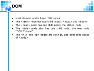 DOM Quick Overview | PPT