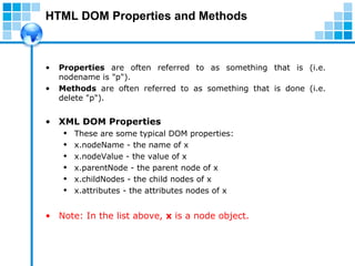 DOM Quick Overview | PPT
