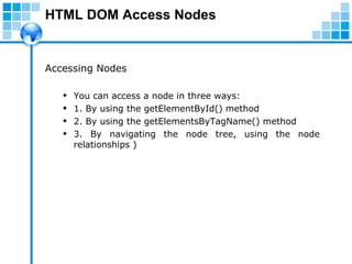 DOM Quick Overview | PPT