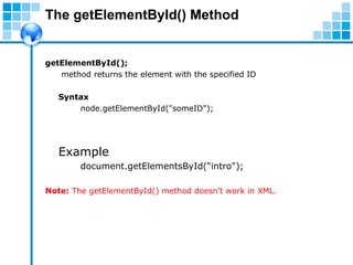 DOM Quick Overview | PPT