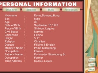 Doms Powerpoint | PPT