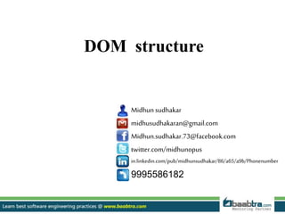 Dom structure | PPTX