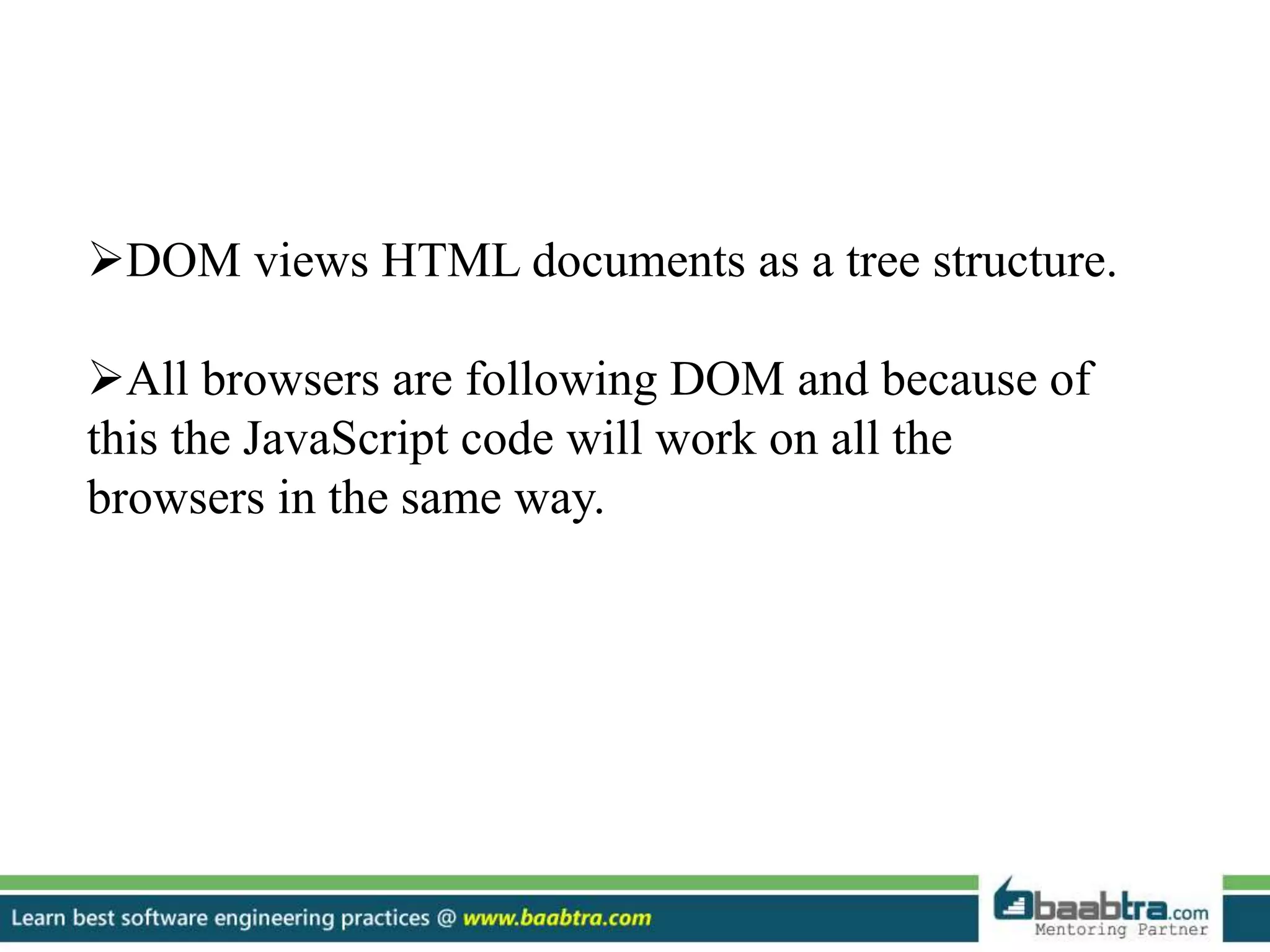 Dom structure | PPT