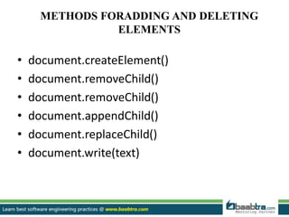 Dom structure | PPTX