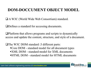 Dom structure | PPTX