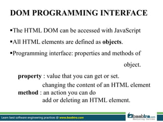 Dom structure | PPTX