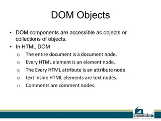 Dom structures | PPT
