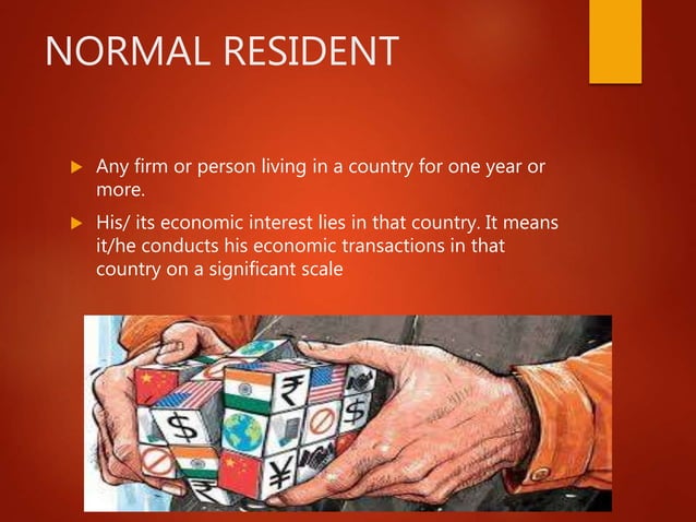 Domestic territory territory and normal resident and typesof goodsds ...