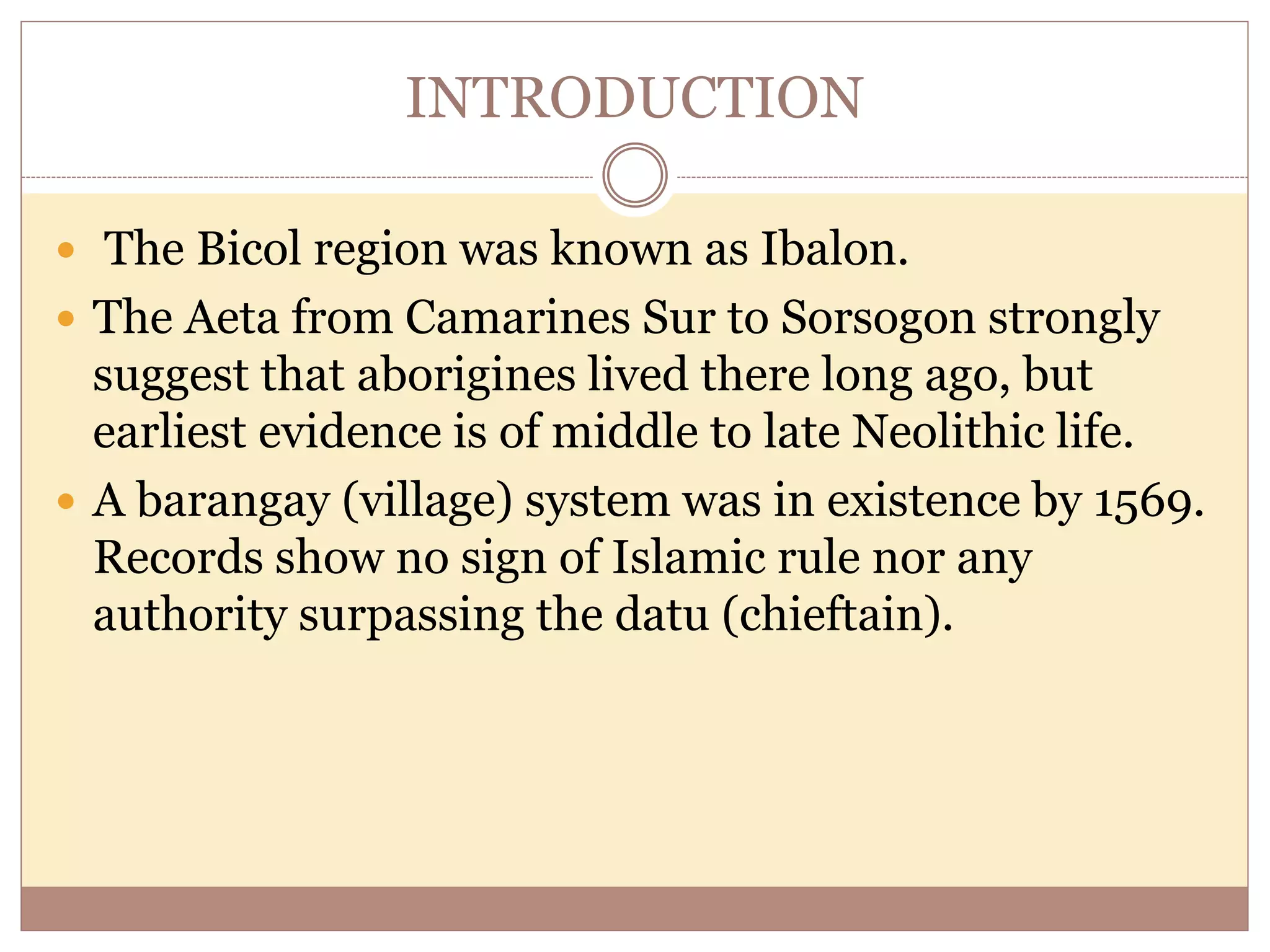 Region 5 - Bicol Region Philippines | PPTX