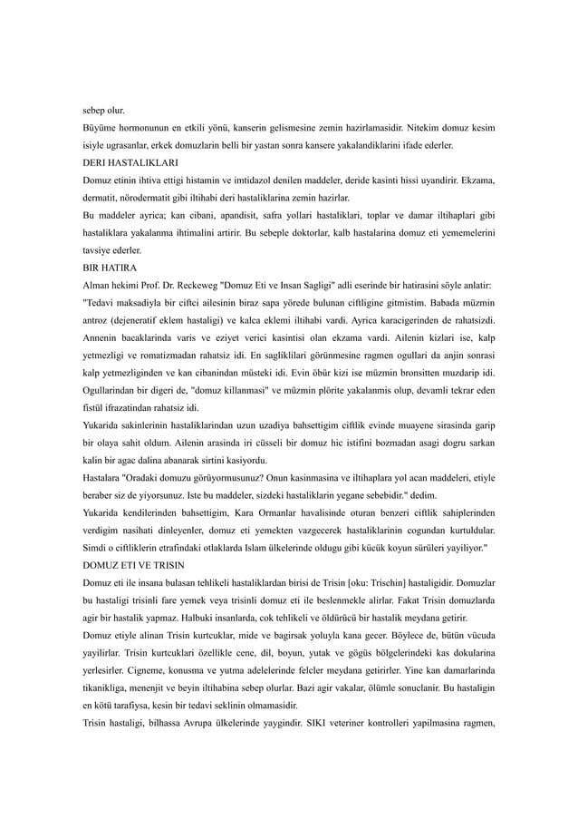 Domuz eti nicin haram1 | PDF