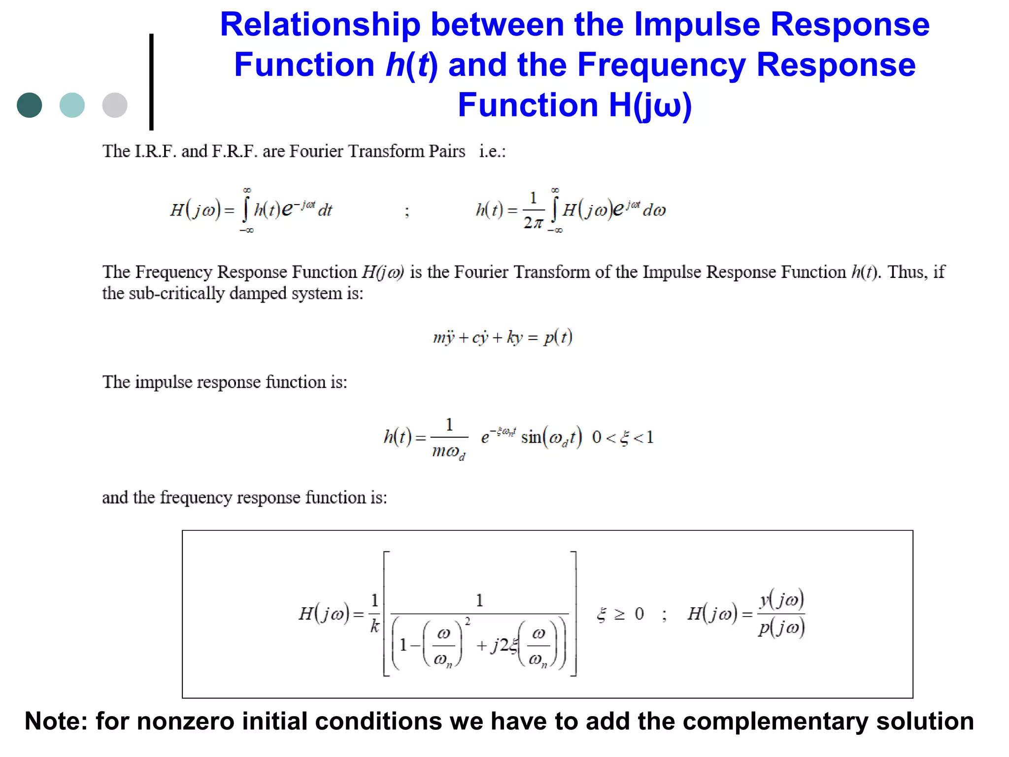 DOMV No 3 RESPONSE OF LINEAR SDOF SYSTEMS TO GENERAL LOADING (1).pdf
