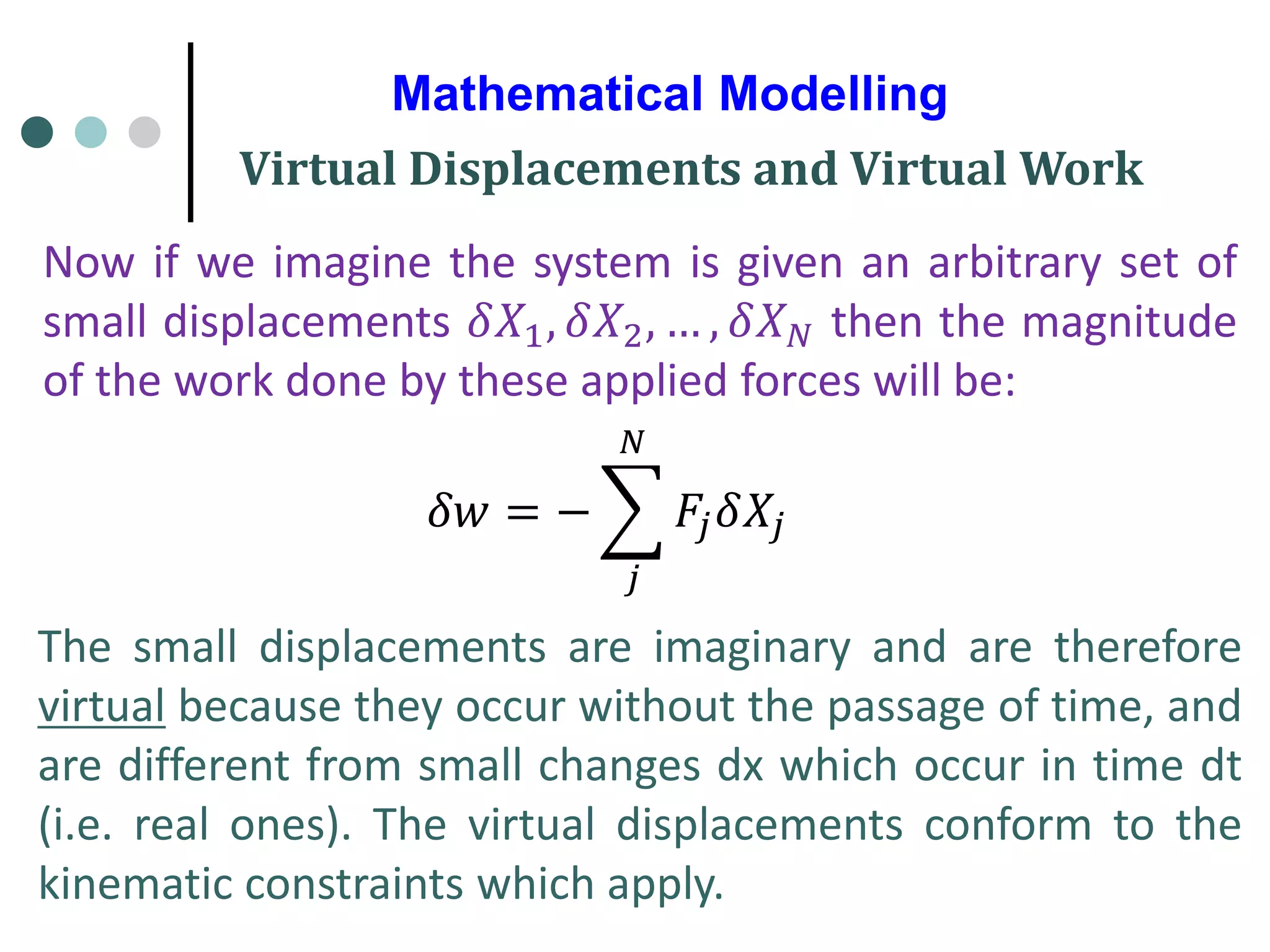 DOMV No 5 MATH MODELLING Newtonian d'Alembert Virtual Work (1).pdf