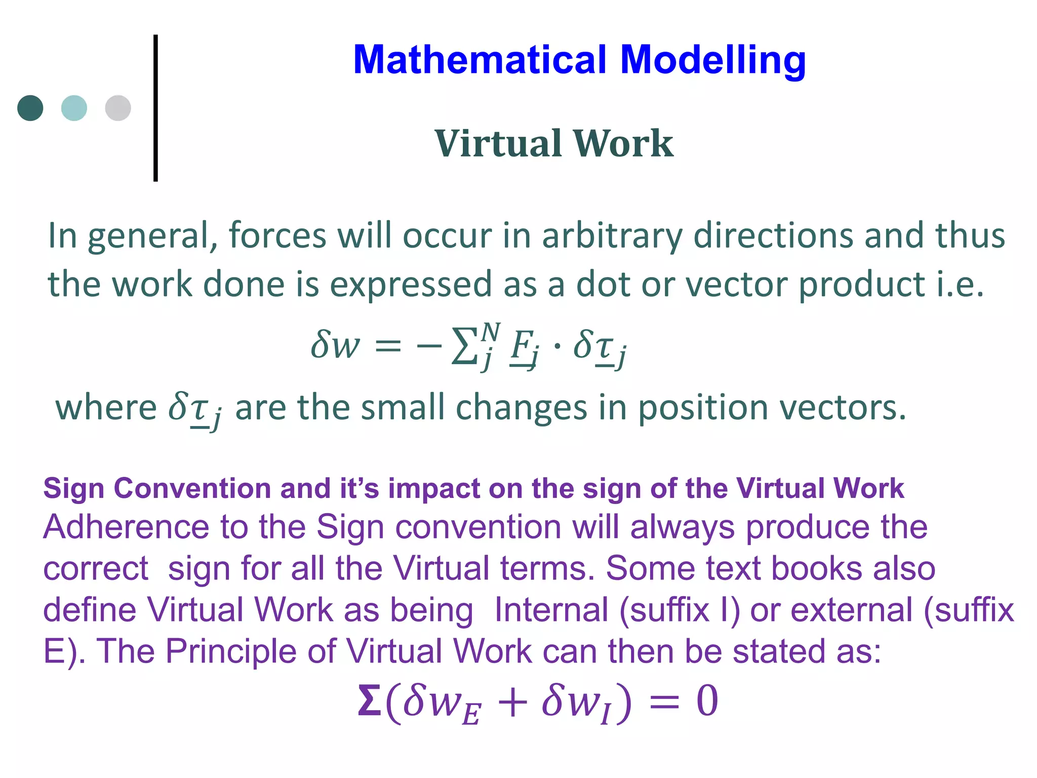 DOMV No 5 MATH MODELLING Newtonian d'Alembert Virtual Work (1).pdf