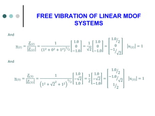 DOMV No 8 MDOF LINEAR SYSTEMS - RAYLEIGH'S METHOD - FREE VIBRATION.pdf