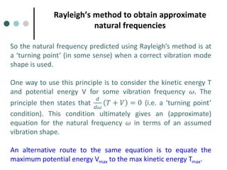 DOMV No 8 MDOF LINEAR SYSTEMS - RAYLEIGH'S METHOD - FREE VIBRATION.pdf