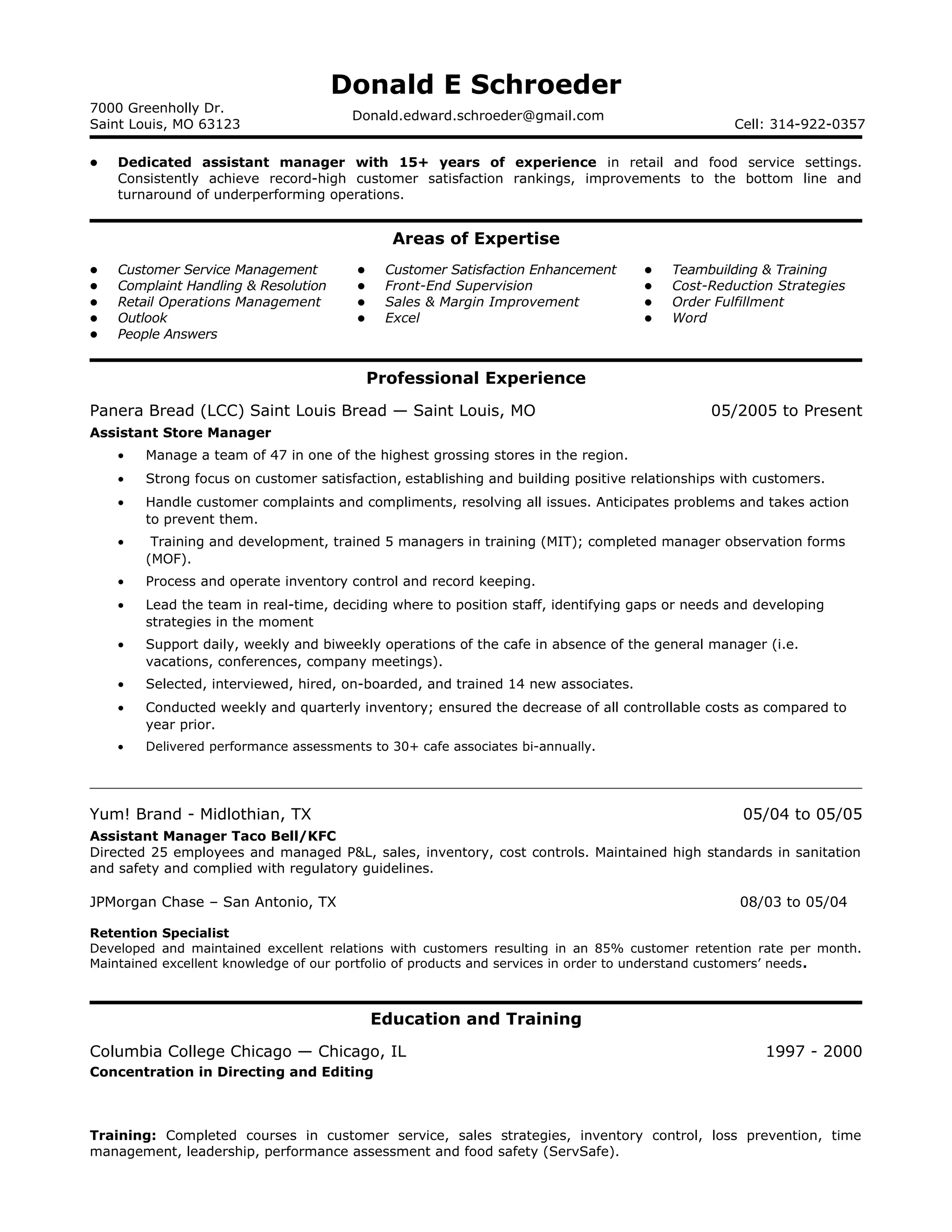 Don resume- | PDF