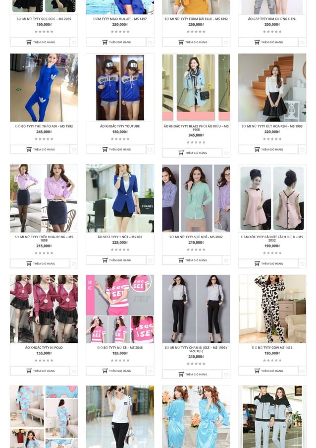 Don Xem Quan Ao Thoi Trang Nu Moi Nhat Tai Tyty | PDF