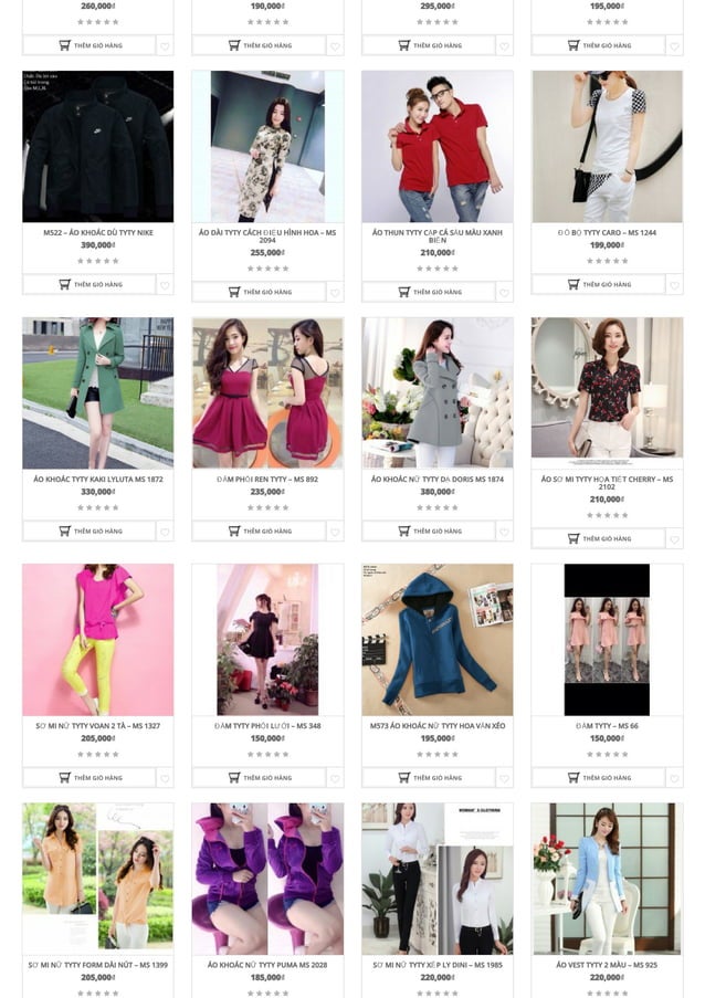 Don Xem Quan Ao Thoi Trang Nu Moi Nhat Tai Tyty | PDF