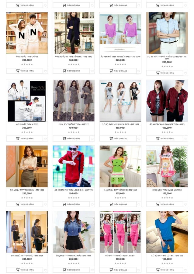 Don Xem Quan Ao Thoi Trang Nu Moi Nhat Tai Tyty | PDF