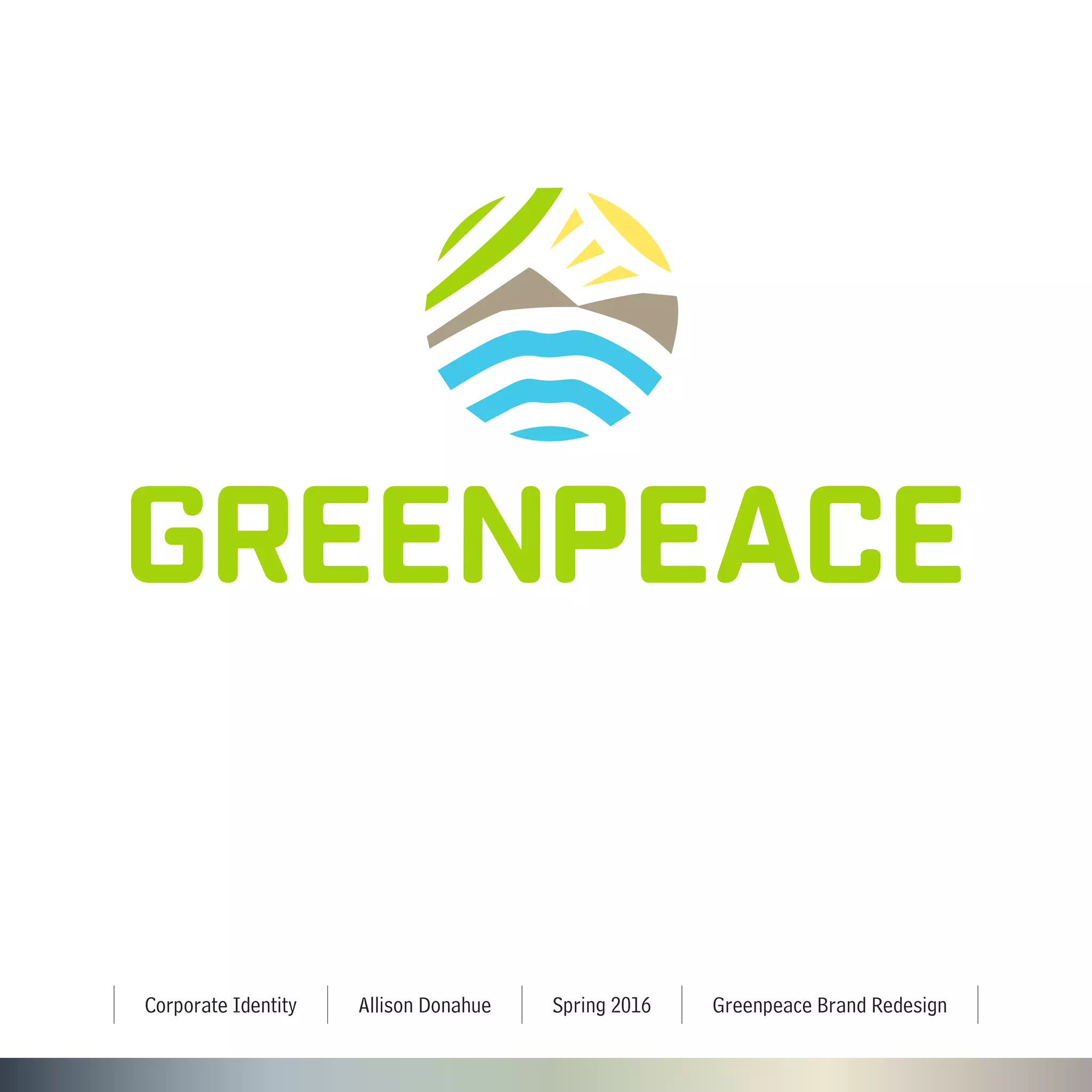 Greenpeace Brand Redesign | PDF