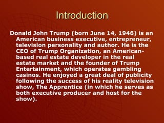 Donald Trump | PPT