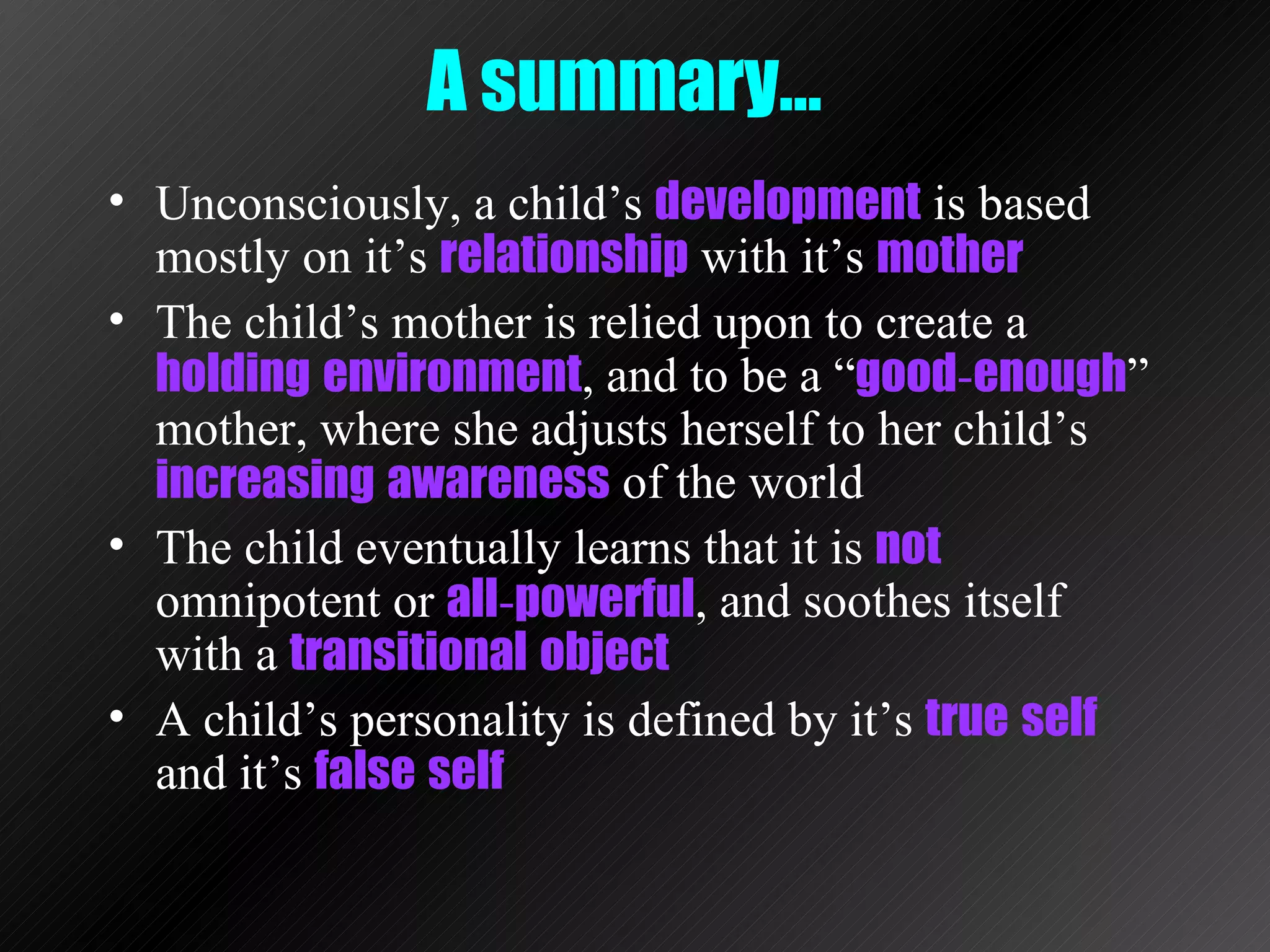 Donald Winnicott | PPT