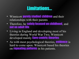 Donald Winnicott | PPT