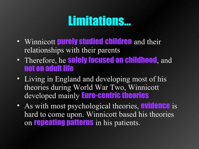 Donald Winnicott | PPT