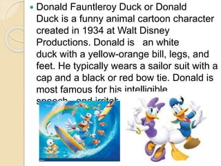 Donald duck | PPTX