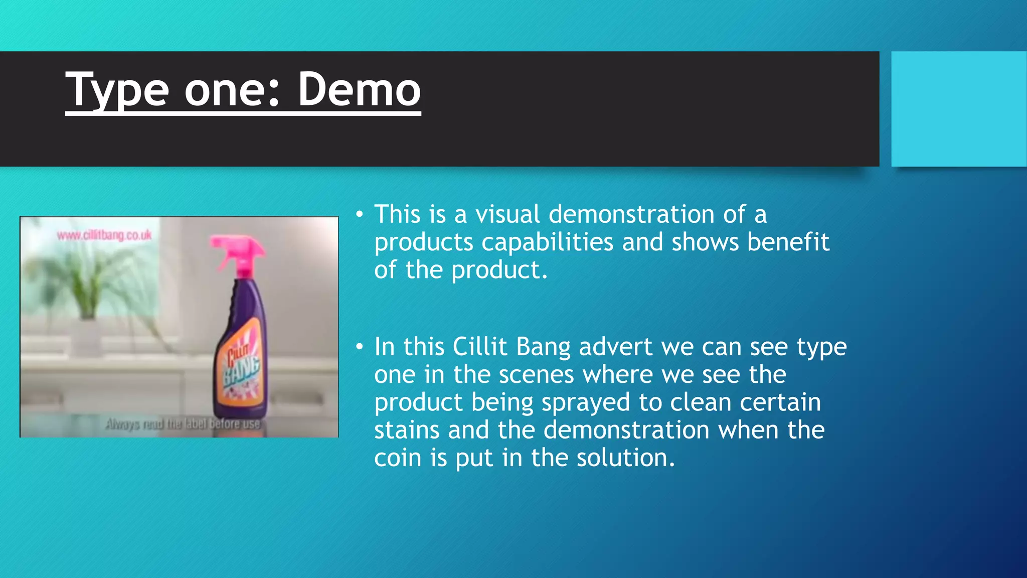 Donald Gunn 12 types of advertising | PPTX