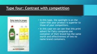 Donald Gunn 12 types of advertising | PPTX