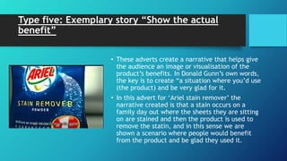 Donald Gunn 12 types of advertising | PPTX