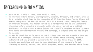 Donald McKayle Presentation for Dance.pptx