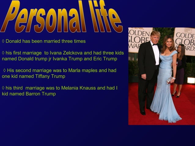 Donald Trump - Resume | PPT